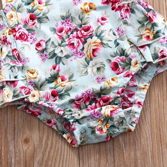 Matching Sets | Boutique Baby Girls Floral Romper | Poshmark